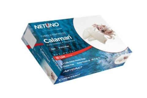 CALAMARI TUBES & TENTACLES - Fully Cleaned | Netuno USA | Seafood Wholesale